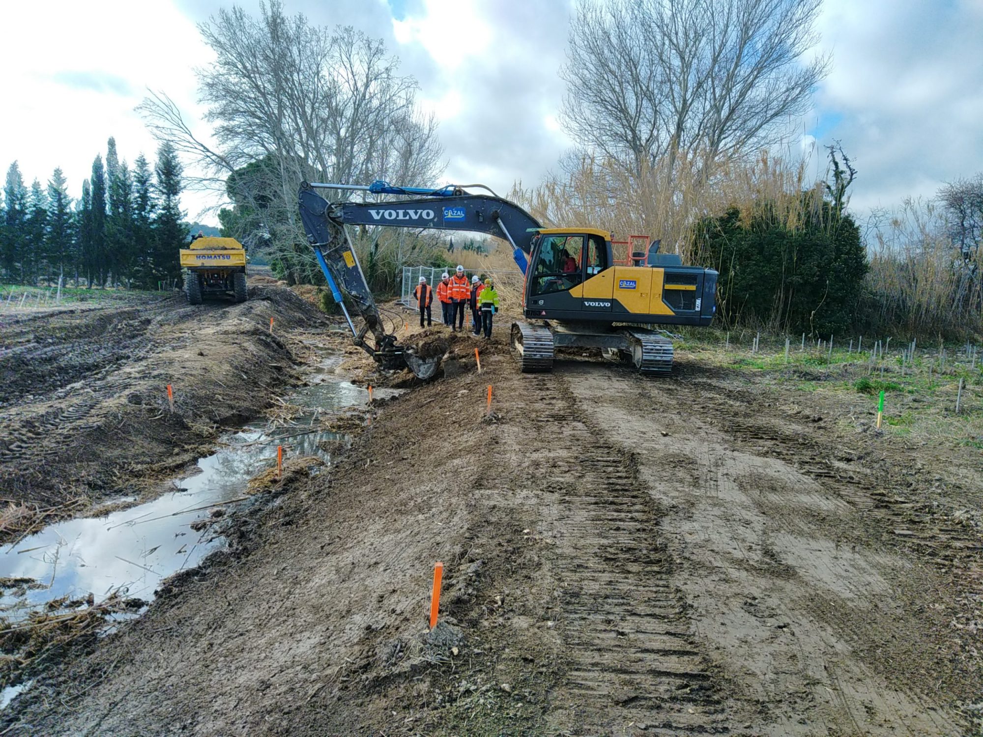 La renaturation du Nizon a commencé - abceze: Le Syndicat Mixte ABCèze